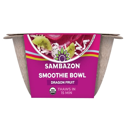 Sambazon Dragon Fruit Blend With Coconut Chips Smoothie Bowl - 5.9 oz ...