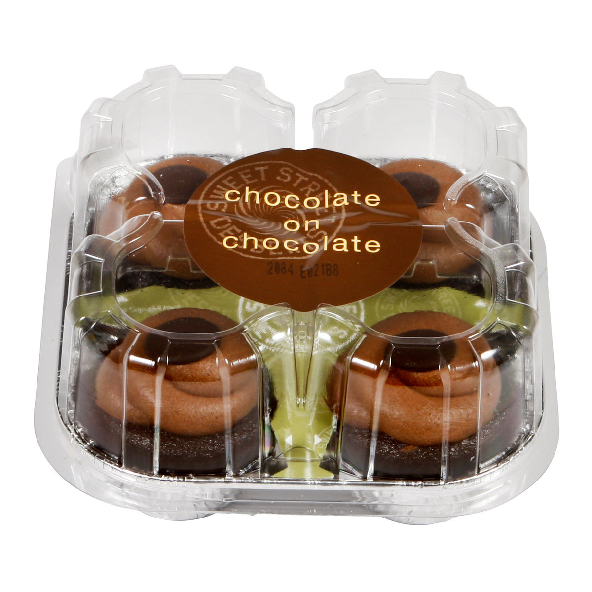 Sweet Street, Iced Chocolate Cupcakes (16 Count) – icecreamsource