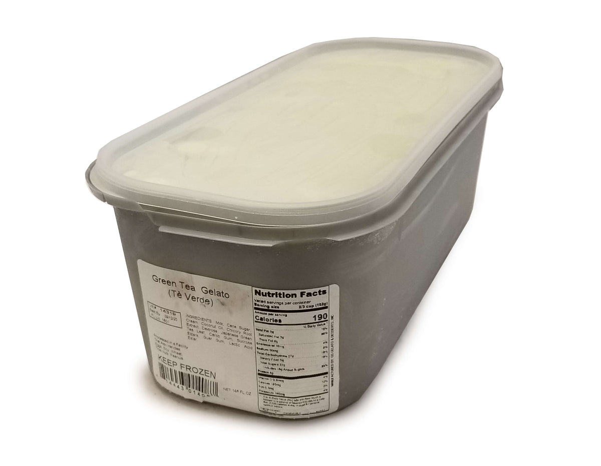 G.S Gelato, Green Tea Gelato, 5 L. (1 Count) – icecreamsource
