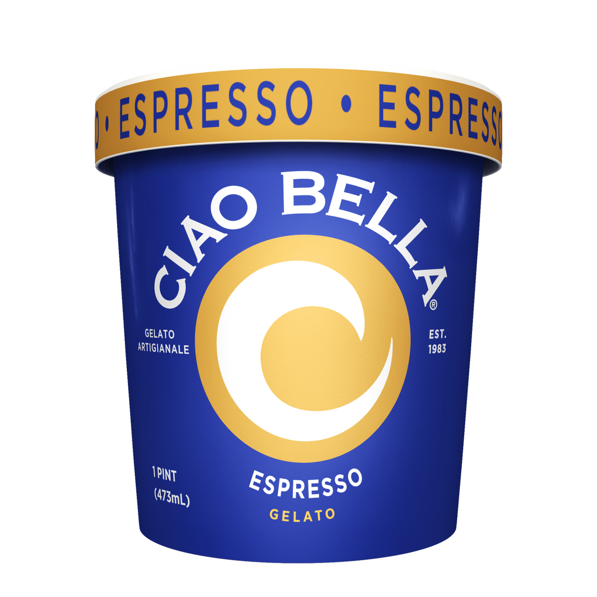 Ciao Bella Espresso Gelato (Pint) – icecreamsource