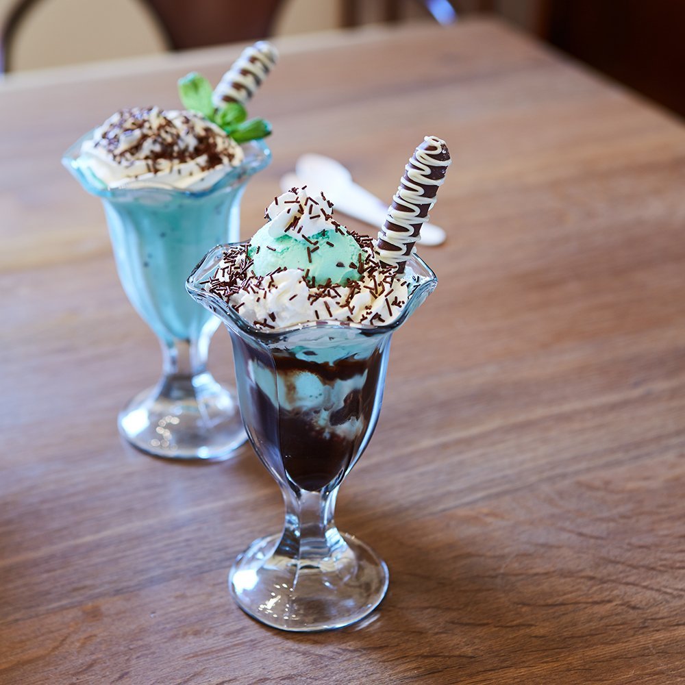 Premium Glass Tulip Sundae Bowl – icecreamsource