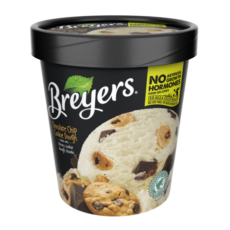 Breyer's Chocolate Chip Cookie Dough (Pint) – icecreamsource