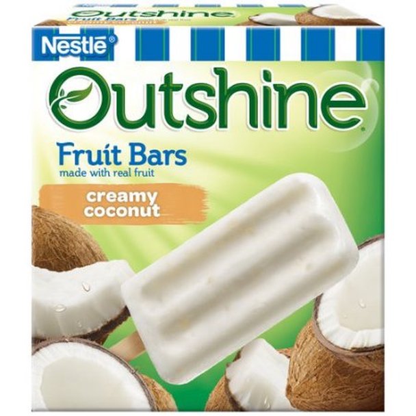 Outshine, Creamy Coconut Frozen Fruit Bar, 4 oz (24 count) – icecreamsource