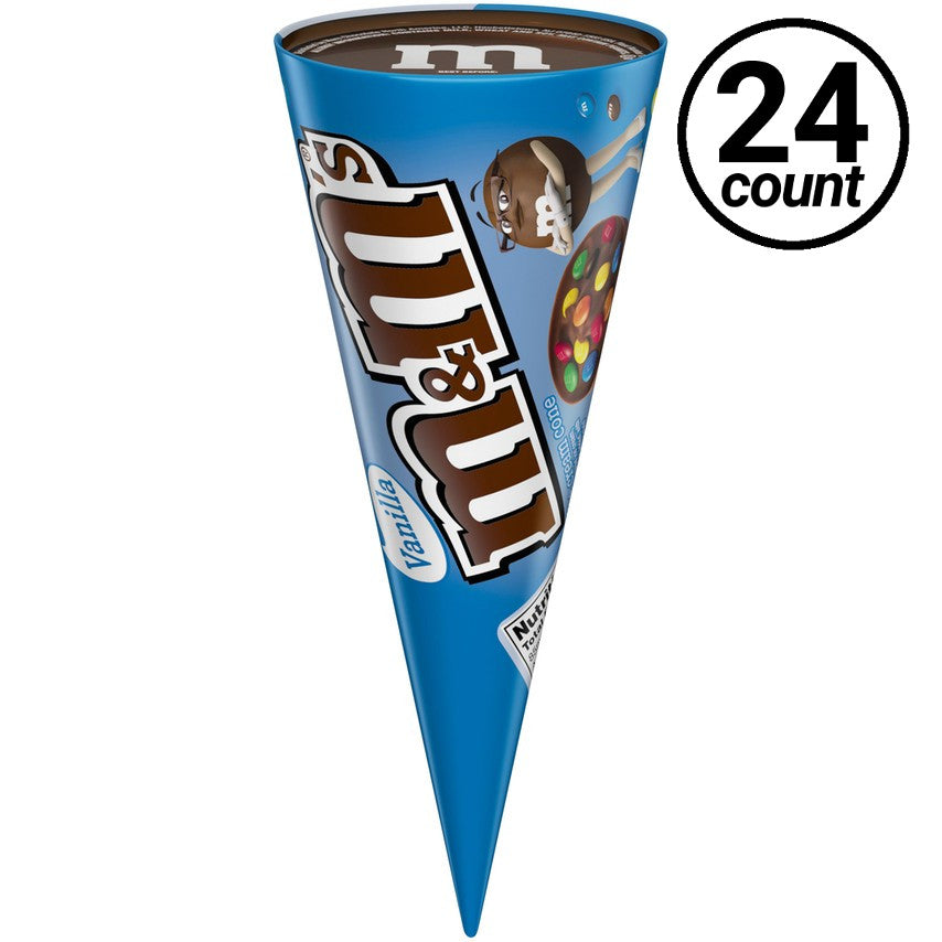 M&M's Ice Cream Cone, 3.72 oz. (24 Count) – icecreamsource