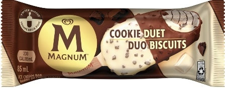 Magnum Cookie Duet Ice Cream Bar, 2.87 Oz. Bar (12 Count) – icecreamsource