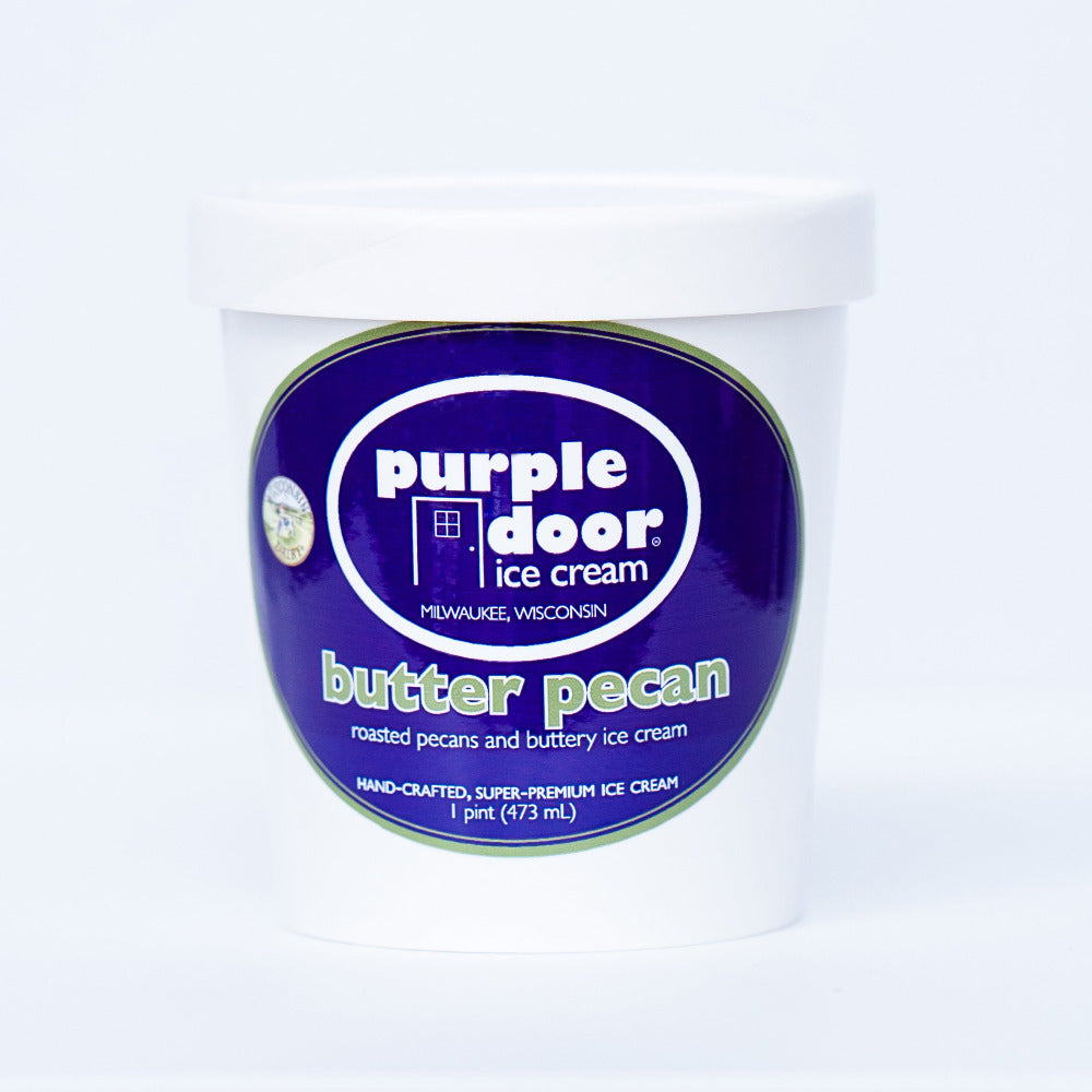 Purple Door Butter Pecan (Pint) – icecreamsource