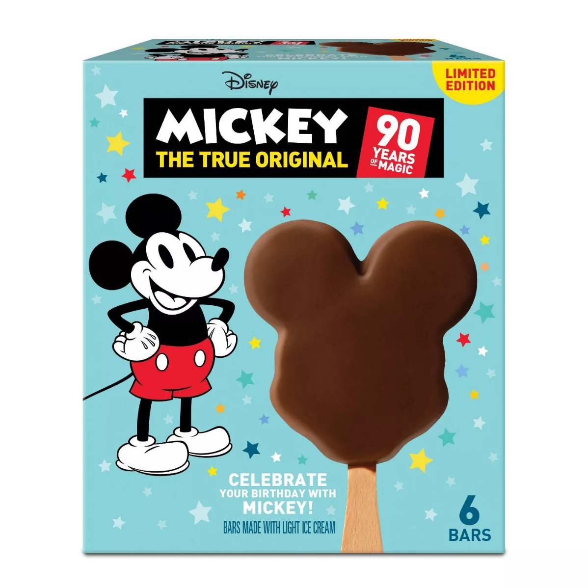 Disney's Mickey Mouse Ice Cream Bar, 3 oz (6 Count) – icecreamsource